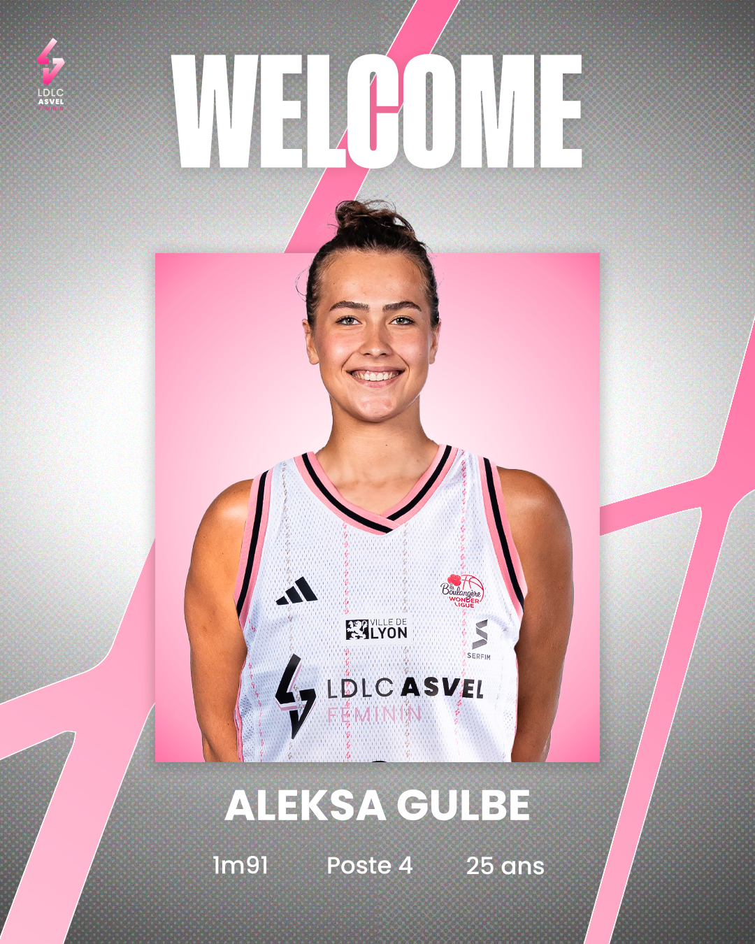 Aleksa Gulbe est une Lionne ! – LDLC ASVEL FÉMININ
