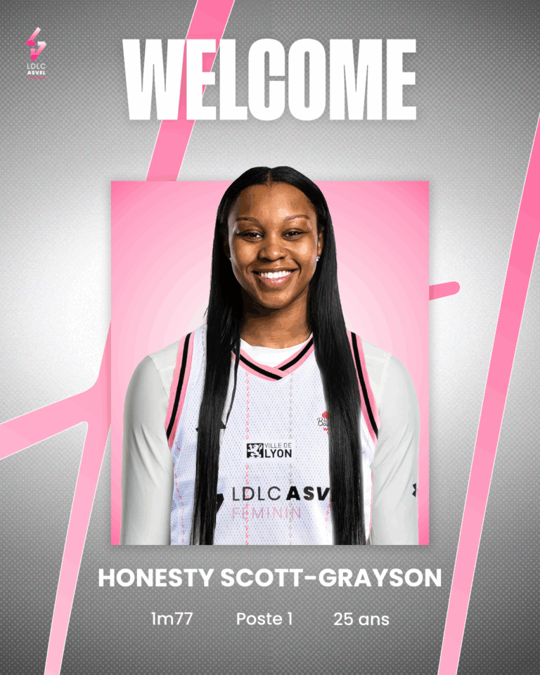 Honesty Scott-Grayson rejoint les Lionnes ! – LDLC ASVEL FÉMININ