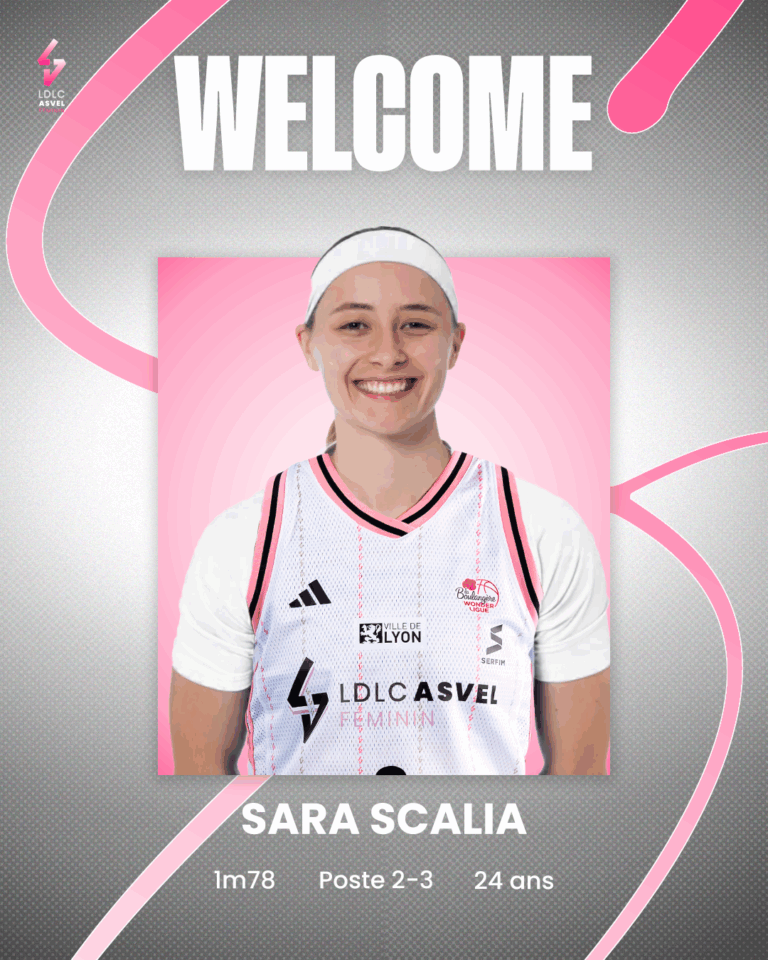 Sara Scalia rejoint les Lionnes ! – LDLC ASVEL FÉMININ